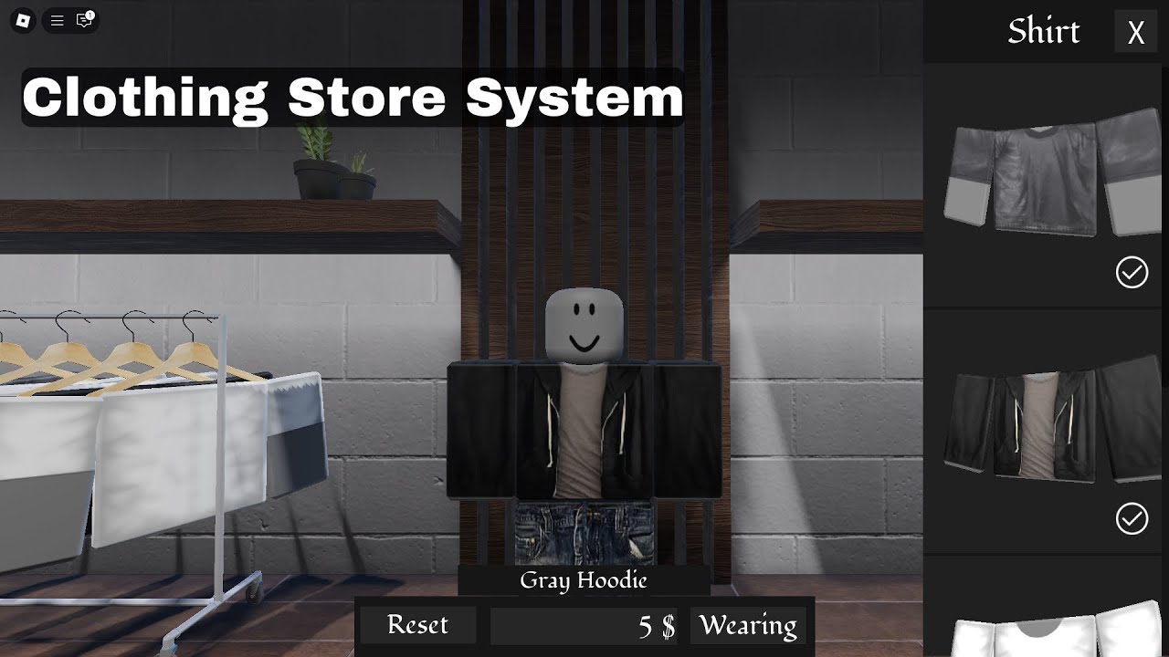 Roblox Clothing Store System │Free - YouTube