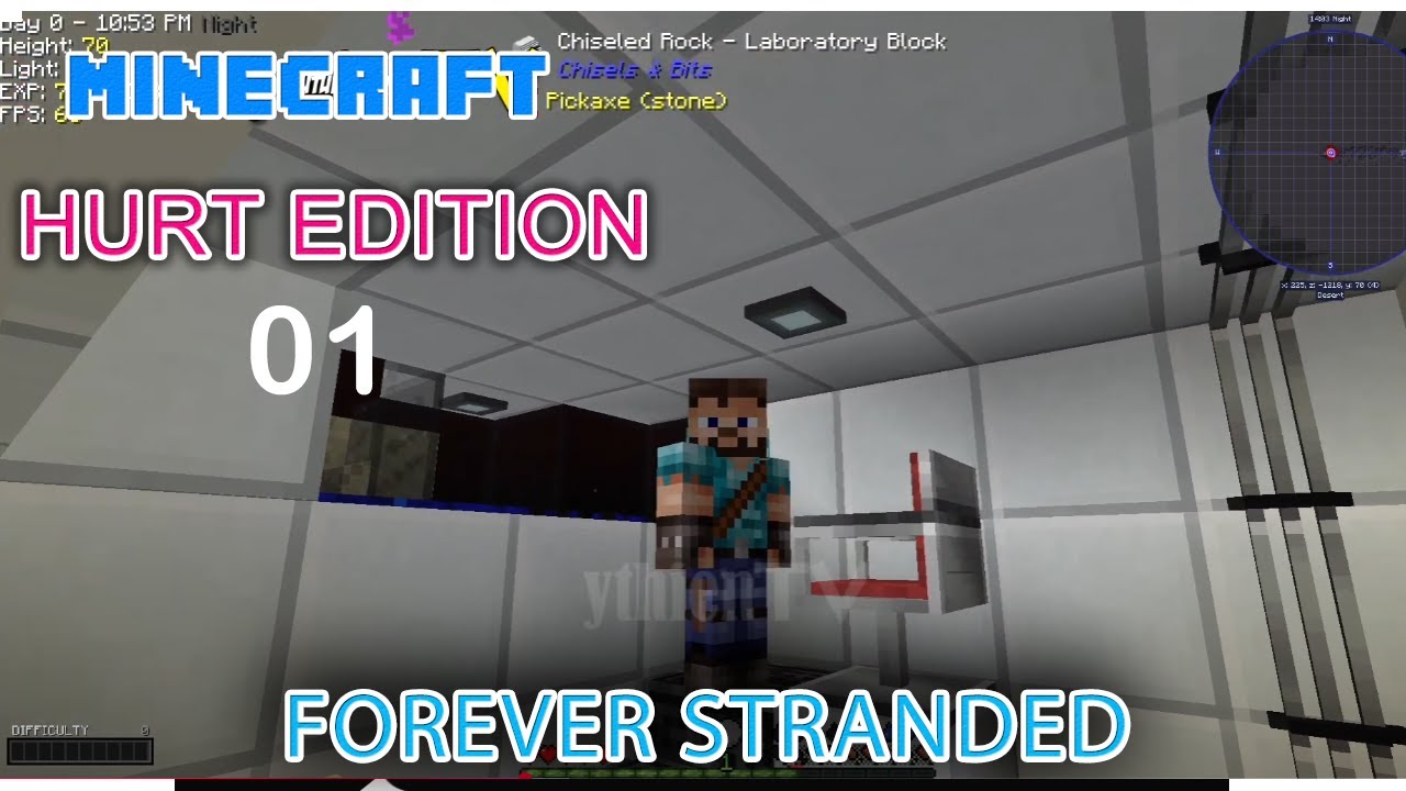 Minecraft Forever Stranded HURT EDITION - Ngày Đầu Căng Thẳng Dữ Dội ...