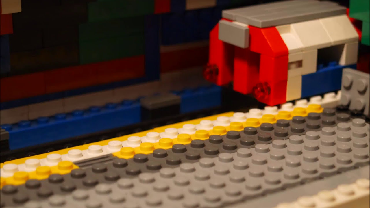 LEGO London Tube 1996 Stock Train Stop Motion Animation [Part 1 ...