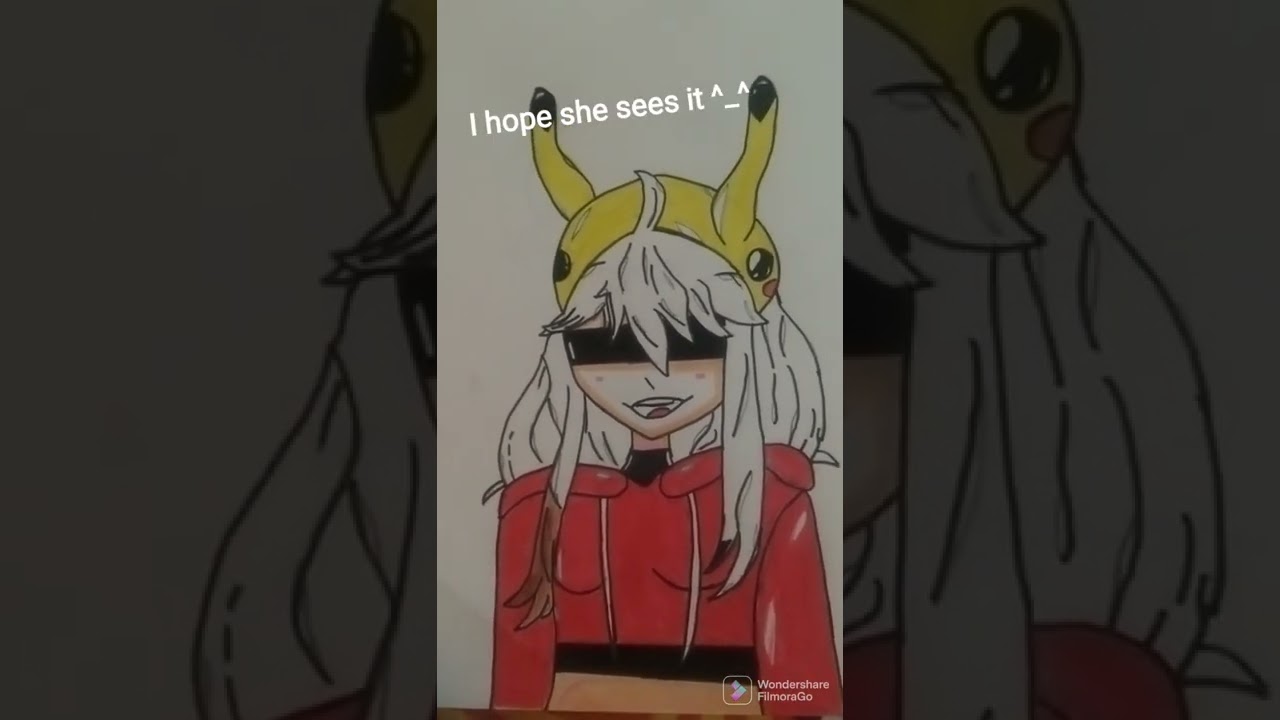I drew GE3T3E, hope she sees my drawing - YouTube