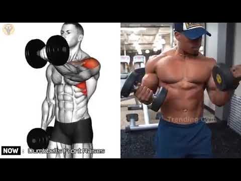 8 Best Exercises To Build Boulder Shoulders Shoulder Day - YouTube