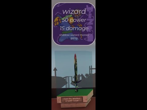 how to get wizard in silly sword game - YouTube