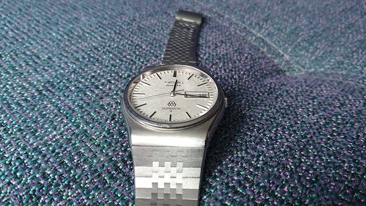 Seiko 9983-8000 Twin Quartz Superior - YouTube