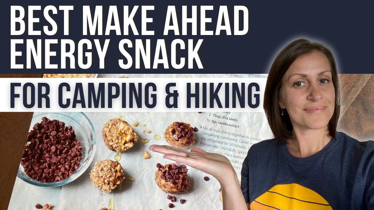 Easy & Healthy Make Ahead Breakfast Snack for Camping & Hiking! - YouTube