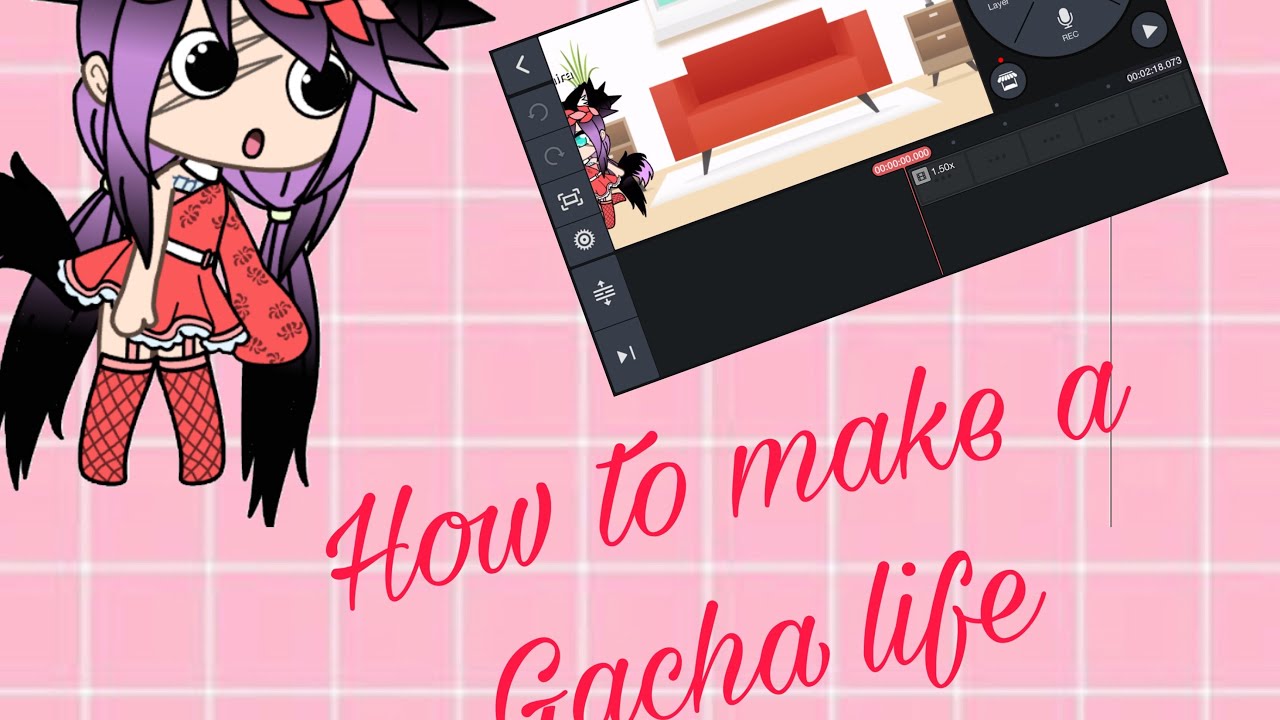 How to make a Gacha life video - YouTube