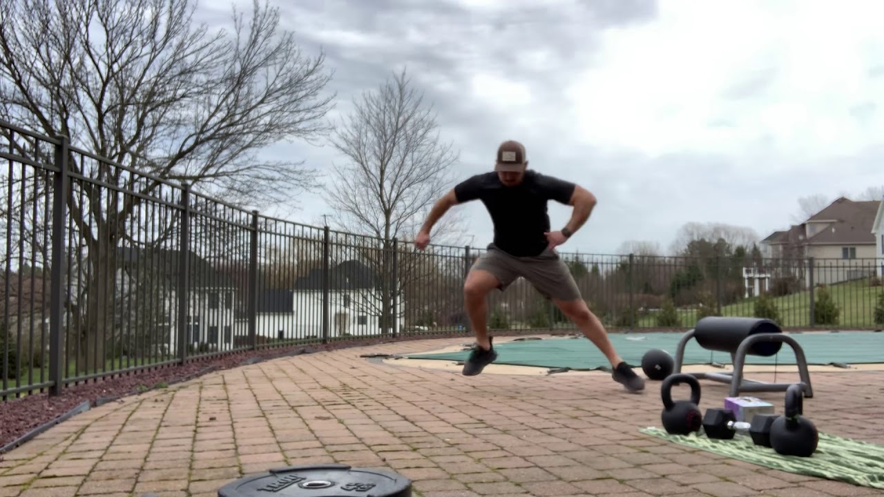Lateral Double Tap Rebounding hops - YouTube