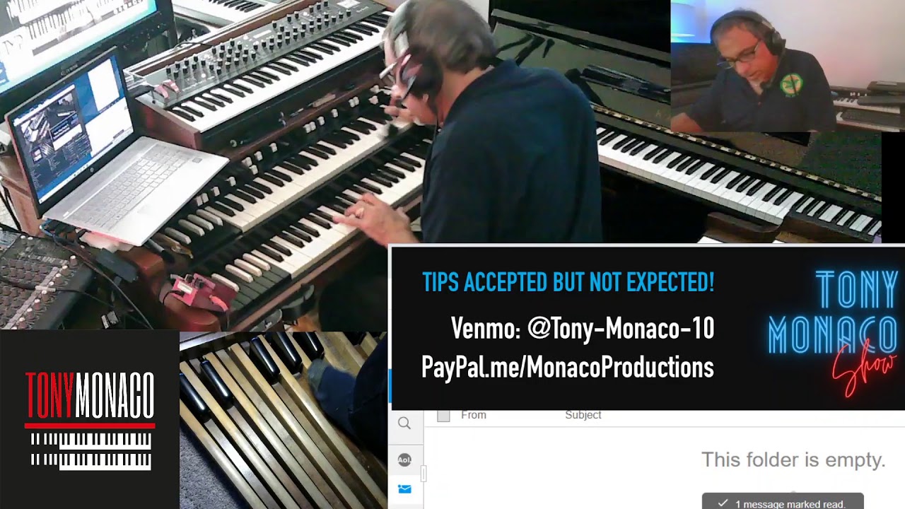 Tony Monaco Show! 09/24/20 - YouTube