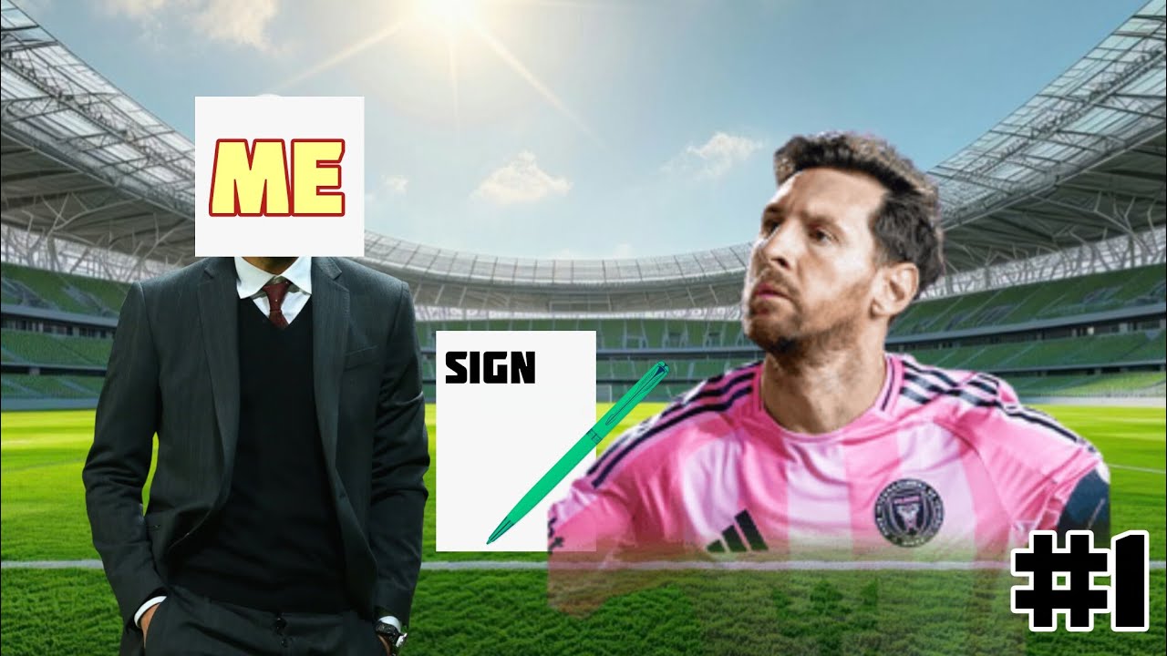 I became a manager of Messi's hometown club! Ep 1 - YouTube