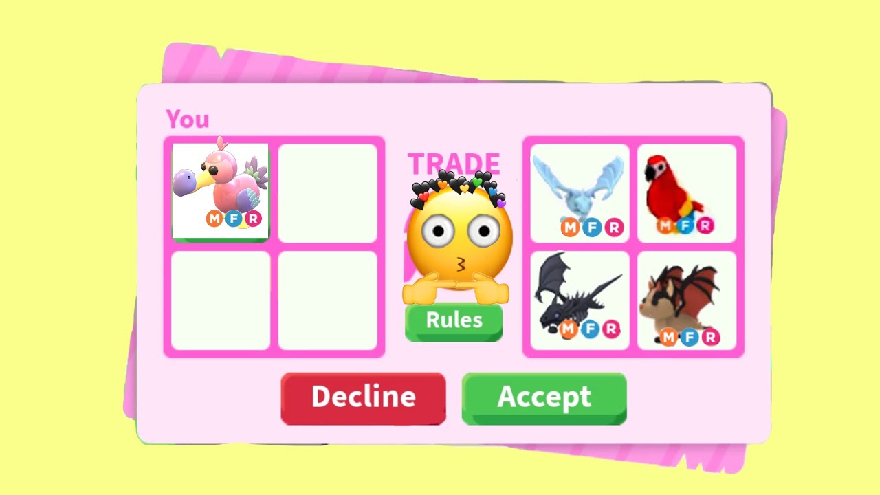 😎😛 Completed! What people trade for mega dodo in adopt me roblox - YouTube