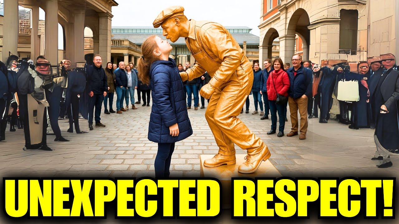 When Living Statue BREAK Character & Show Heartbreaking Moments Of ...