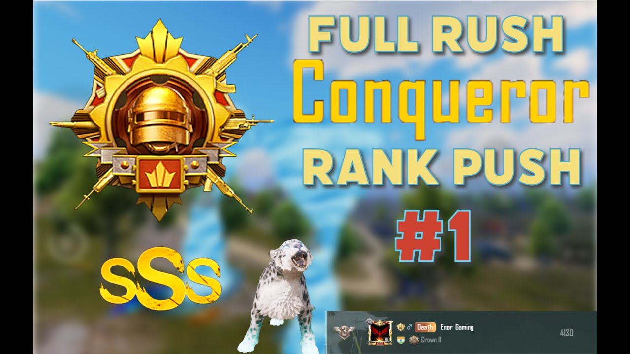 FULL RUSH CONQUEROR RANK PUSH!! LIVE! #1 IN THE WORLD? - YouTube