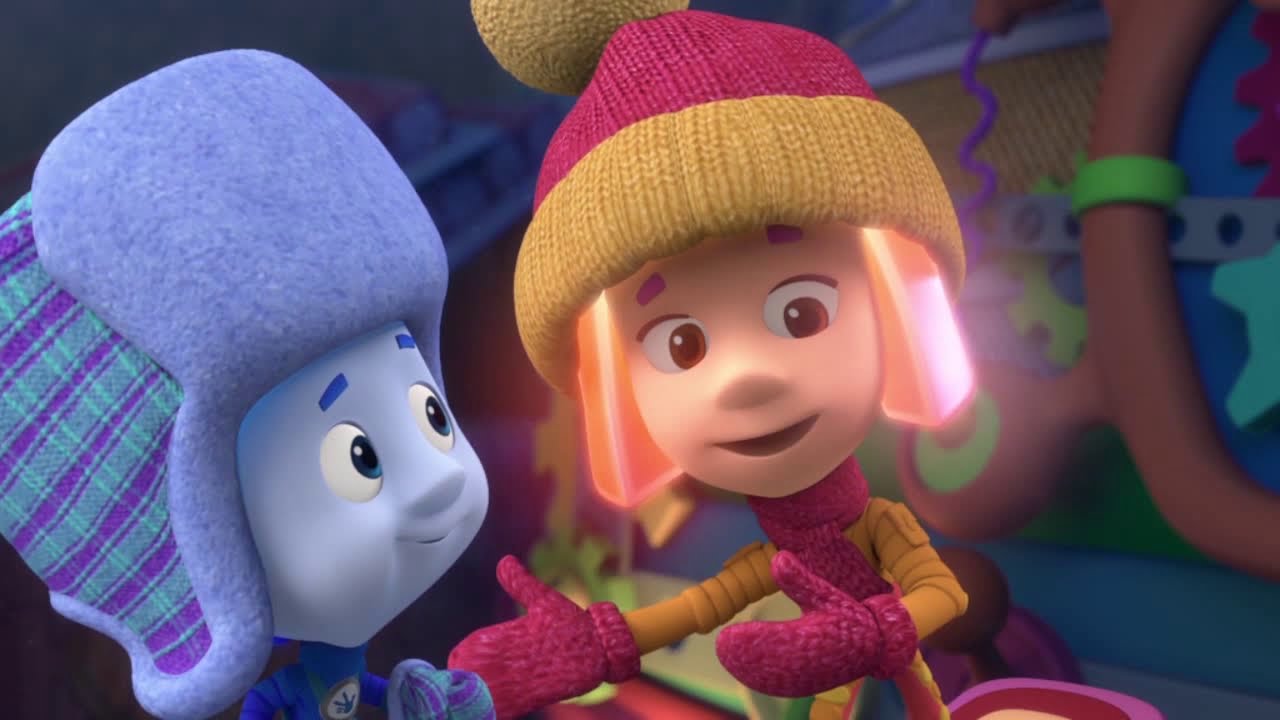 Фиксики - Новогодний выпуск 😍 Ура! Каникулы! - Мультик Раскраска - YouTube