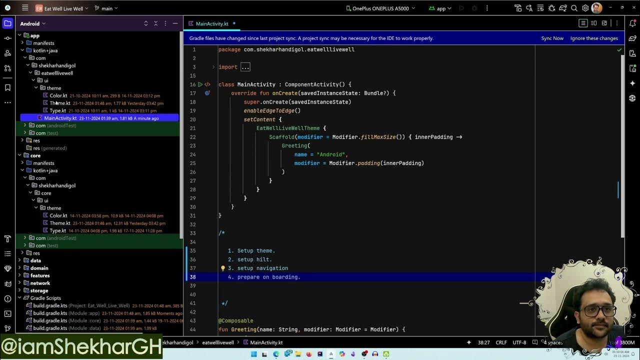 Eat Well, Live Well App Part 4: Setting Up Dagger Hilt and Jetpack Navigation - YouTube