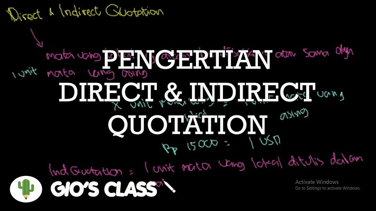Pengertian Direct Dan Indirect Quotation YouTube pengertian-direct-dan-indirect-quotation-youtube