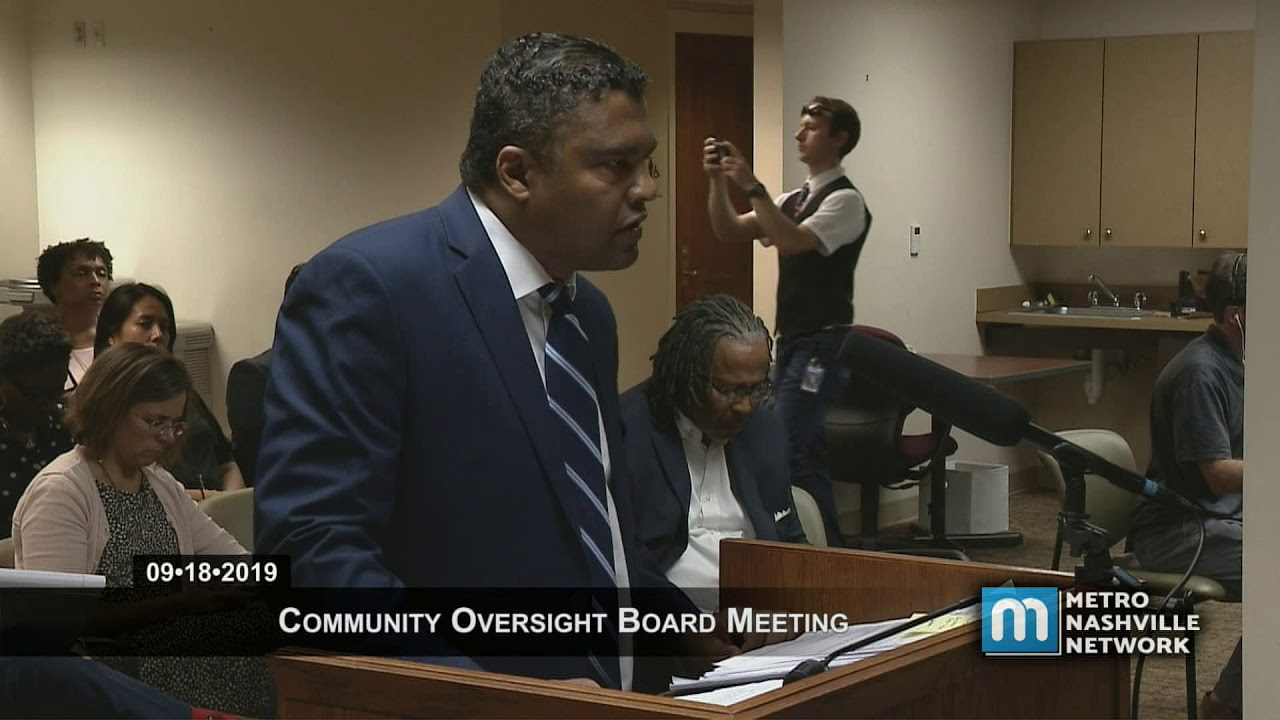 09/18/19 Community Oversight Board Special Meeting - YouTube