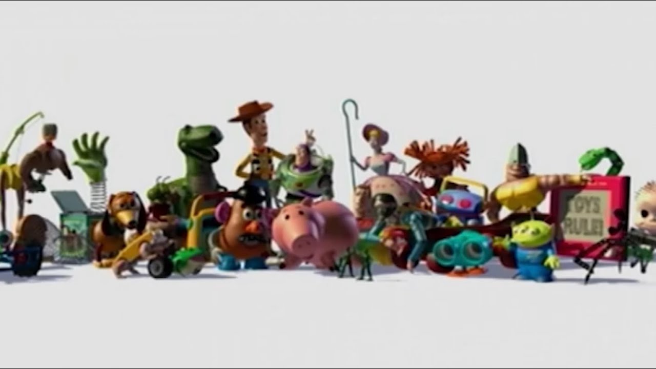Toy Story TUTB DVD: TS1 Character Design Introduction - YouTube
