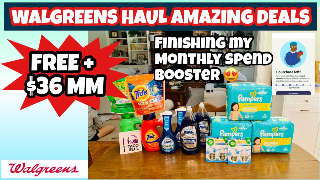 WALGREENS HAUL/ Amazing deals this week with a new P&G promo/ Learn ...
