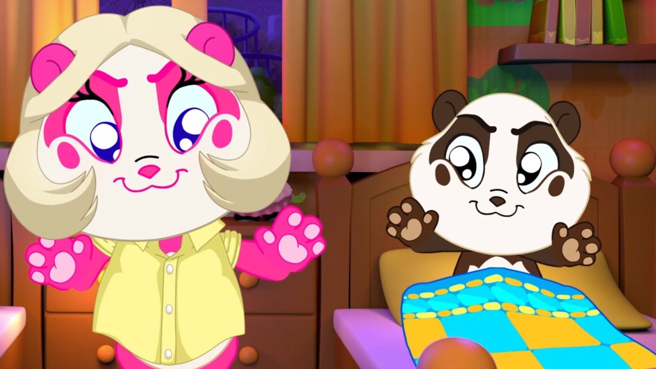 Bedtime Stories for Kids | Panda Bo Finger Family & Nursery Rhymes ...