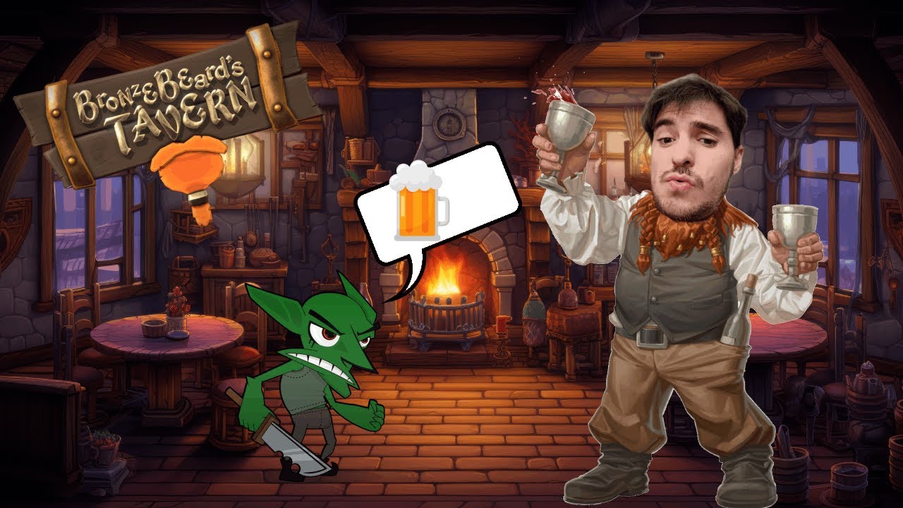 Nuestra primera vez siendo enanos y atendiendo una taberna - YouTube