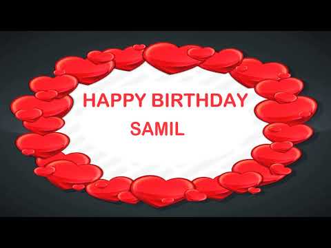 Samil Birthday Postcards  - Happy Birthday SAMIL