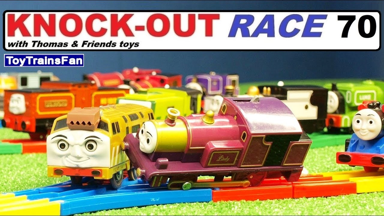 KNOCK-OUT RACE #70 Thomas & Friends - Trackmaster and Plarail toy ...