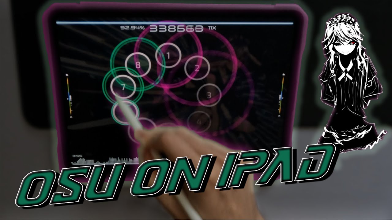 Trying Out iPad osu! For The First Time - YouTube