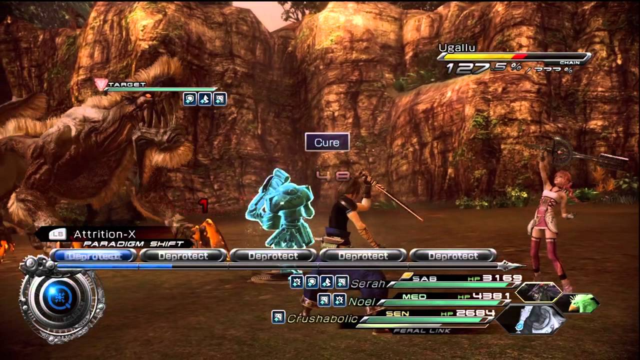 Final Fantasy XIII-2: Fragment Boss - Ugallu ~ Yaschas Massif 110AF ...