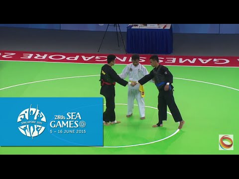 Pencak Silat Tanding Men's Class C Final VIE vs THA (Day 9) | 28th SEA ...