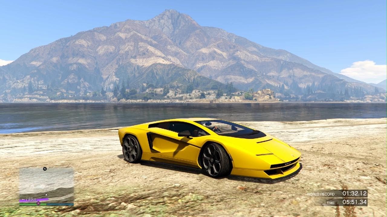 GTA 5 online - LAMBORGHINI COUNTACH CUSTOMIZATION AND TEST DRIVE IN ...