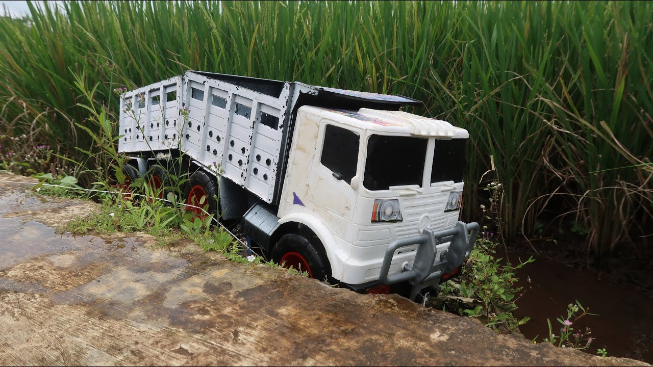 VIDEO MOBIL MOBILAN TRUK PASIR | Mobil Mobilan Truk Yang Besar | Mobil ...
