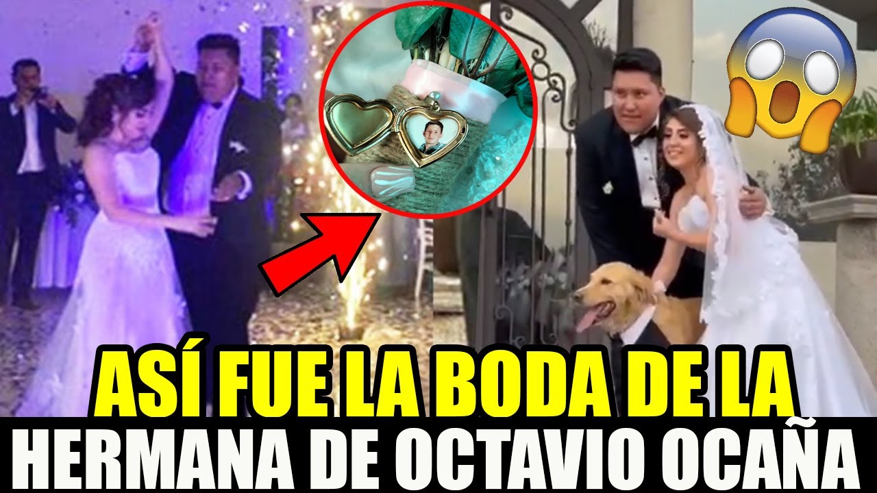 ¡OCTAVIO OCAÑA PRESENTE! BERTHA OCAÑA CELEBRA SU BODA Y DEDICA BELLO ...
