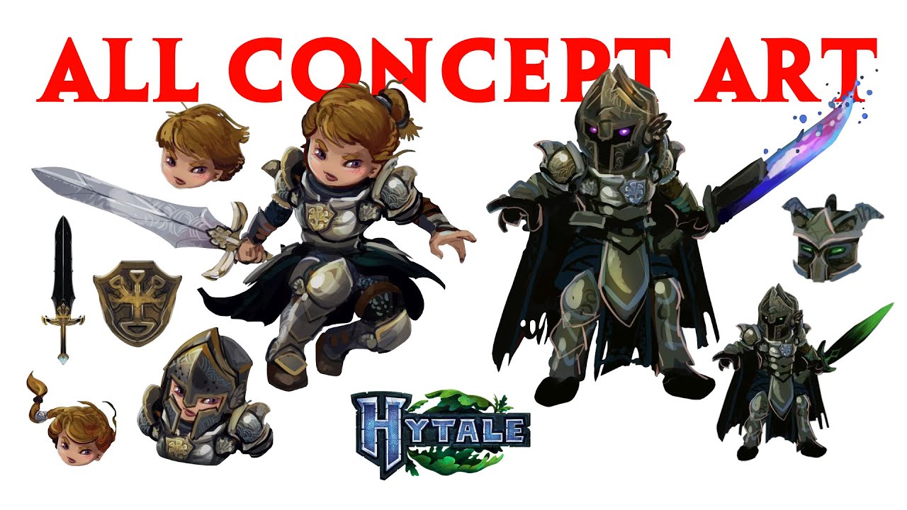 Hytale - Review All Concept Art - YouTube