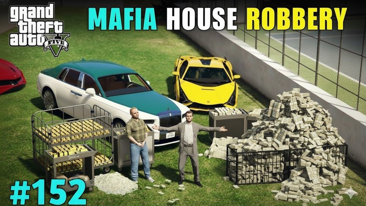TODAY BIGGEST MAFIA HOUSE ROBBERY | GTA 5 GAMEPLAY #4 - YouTube