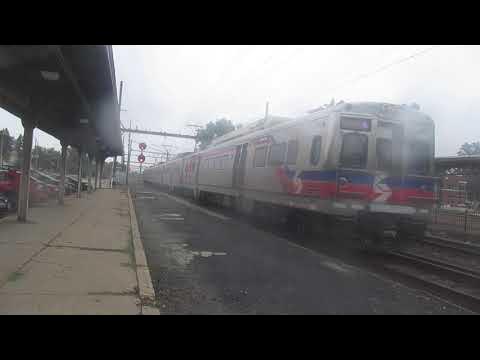 SEPTA Regional Rail Train #3845 at West Trenton, NJ - YouTube