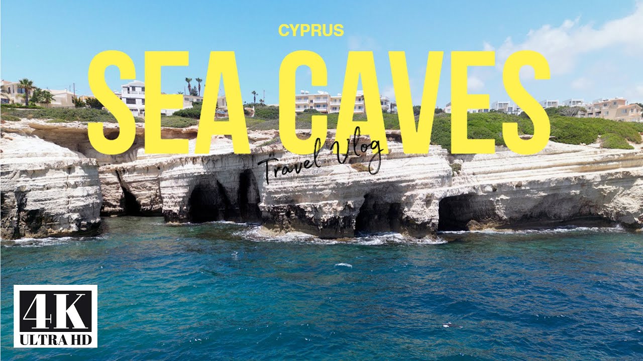 Explore the Beautiful Sea Caves Peyia, Cyprus in 4K – You Won't Believe ...