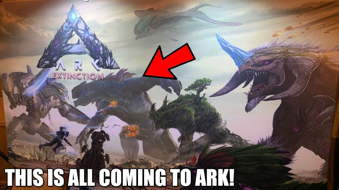 GODZILLA IS COMING TO ARK! - 5 *NEW* TITANS CONFIRMED! - ARK EXTINCTION ...