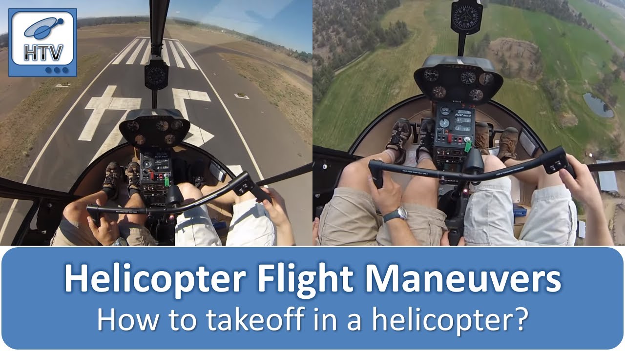 How to Takeoff in a Helicopter. Also Transverse Flow Effect & Effective ...
