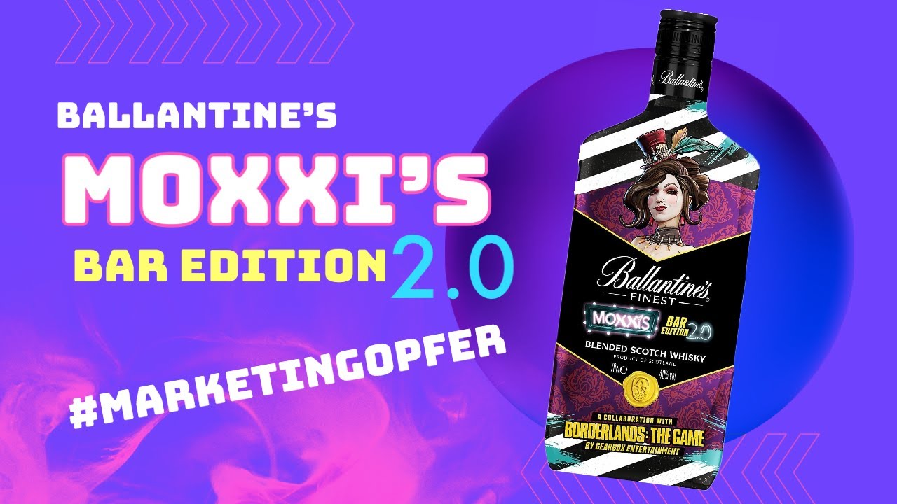Ballantine‘s Moxxi‘s Bar Edition 2.0 - Gaming Whisky von Borderlands 3 ...