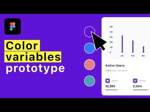 Figma Variables - Color Variables prototype