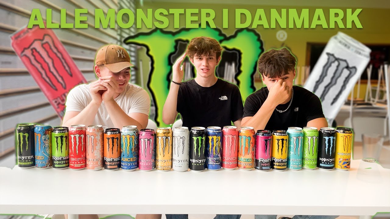 VILD MONSTER ENERGY TEST - YouTube