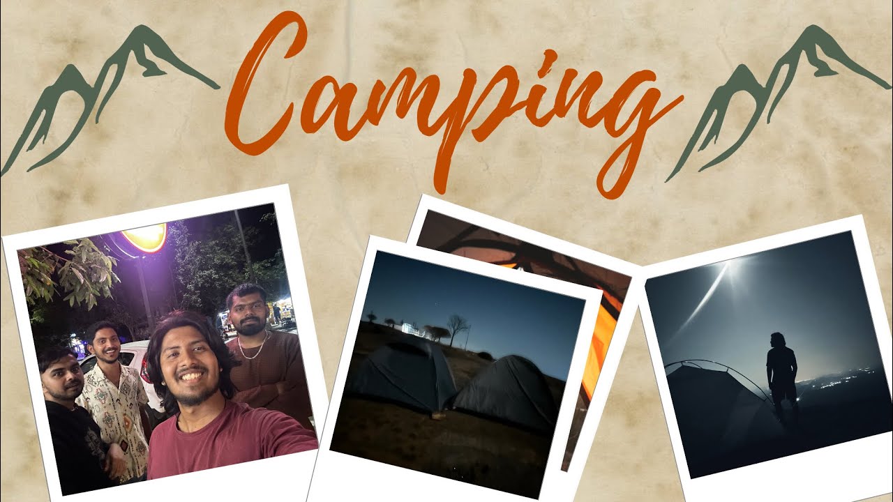 Camping vlog part 1 |adventure |mountains | hiking | tent ⛺️ - YouTube