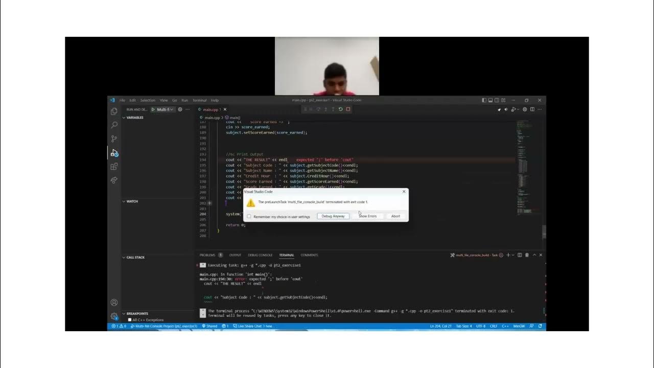 S10 Programming Technique II Exercise1 (Part3) - YouTube