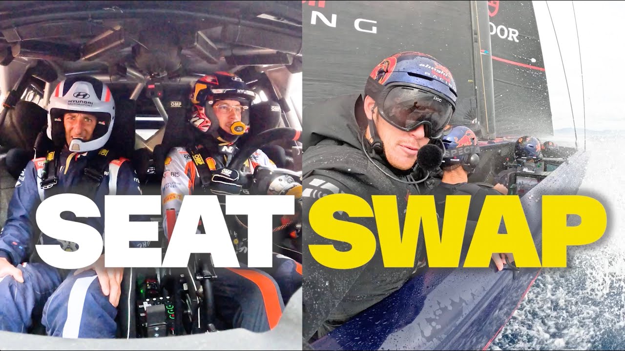 America's Cup Sailing Meets World Rally Championship - YouTube