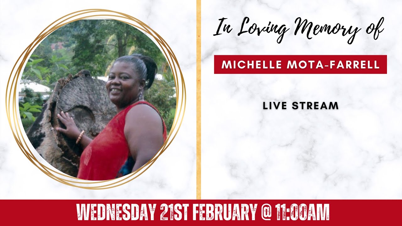 Celebrating the life of Michelle Mota-Farrell - YouTube