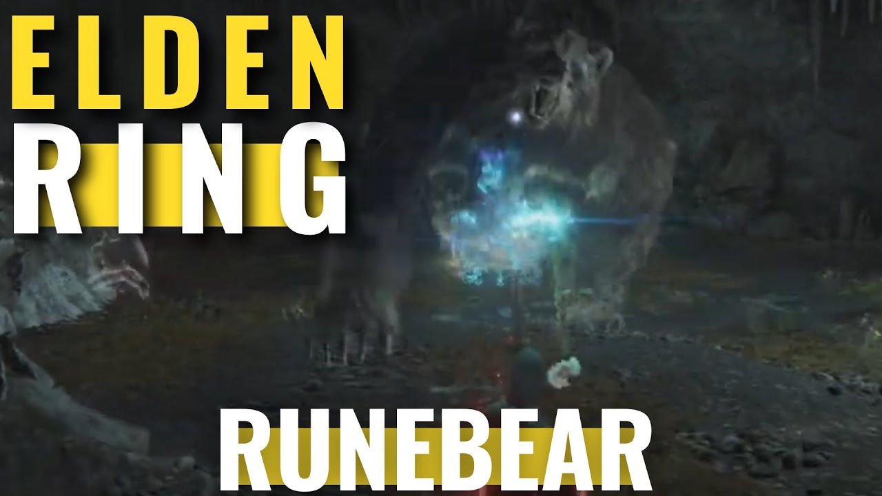 Elden Ring - Runebear Boss Fight - YouTube