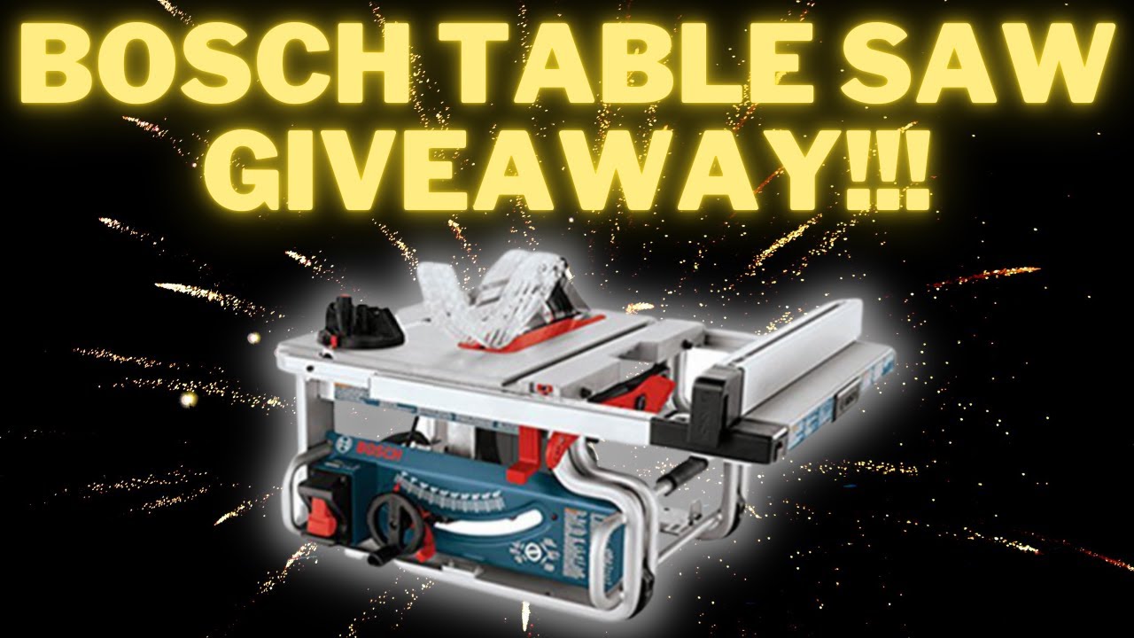 How to WIN the BOSCH GTS 10J!!! - YouTube