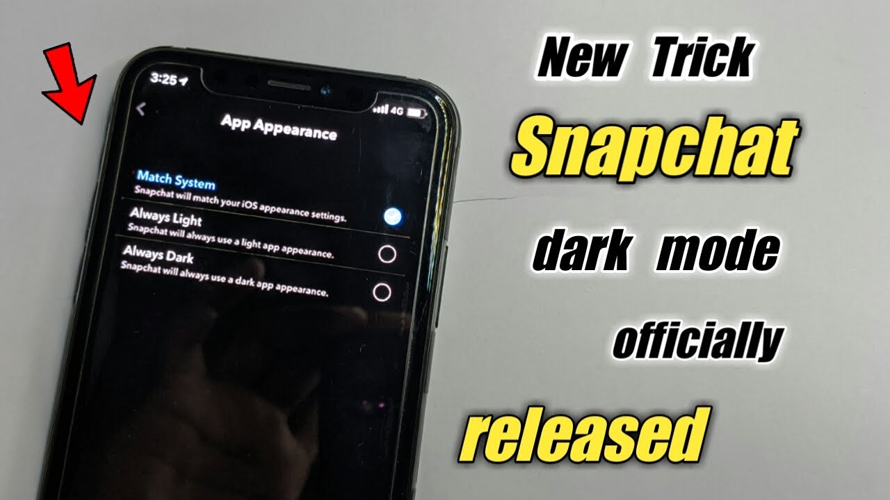 Enable Snapchat Dark mode [NEW] 2021 UPDATED METHOD - YouTube
