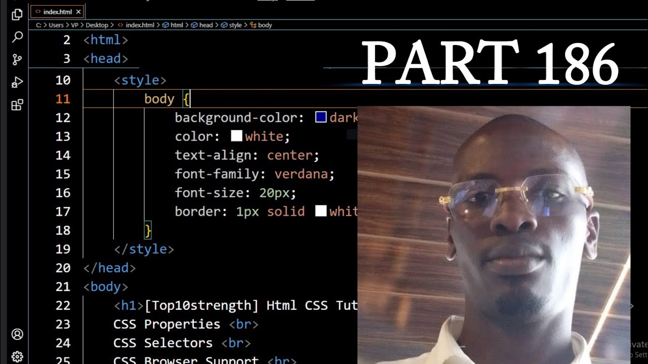 Html Css Tutorial For Beginners To Advance 186 Css Course Css 6395