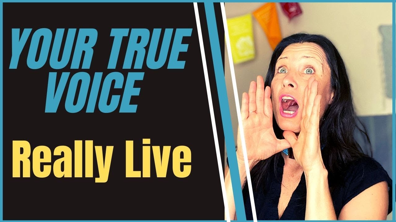 [IMPORTANT] Find Your TRUE Voice and Really LIVE - YouTube