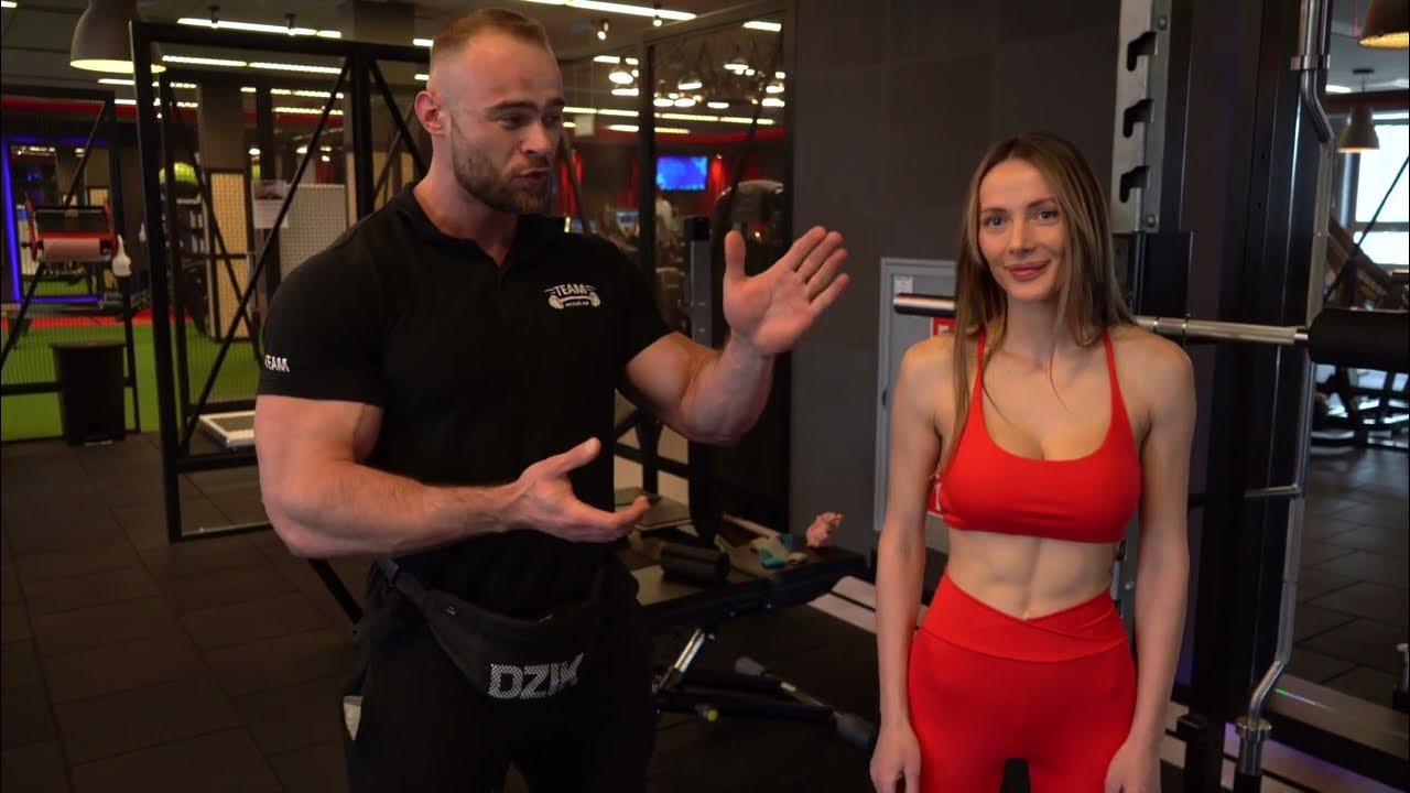 TRENING Z SARĄ ️ TRENING POŚLADKÓW ️ MOJA HISTORIA ️ OKIEM TRENERA - KAMIL BANAŚ - YouTube